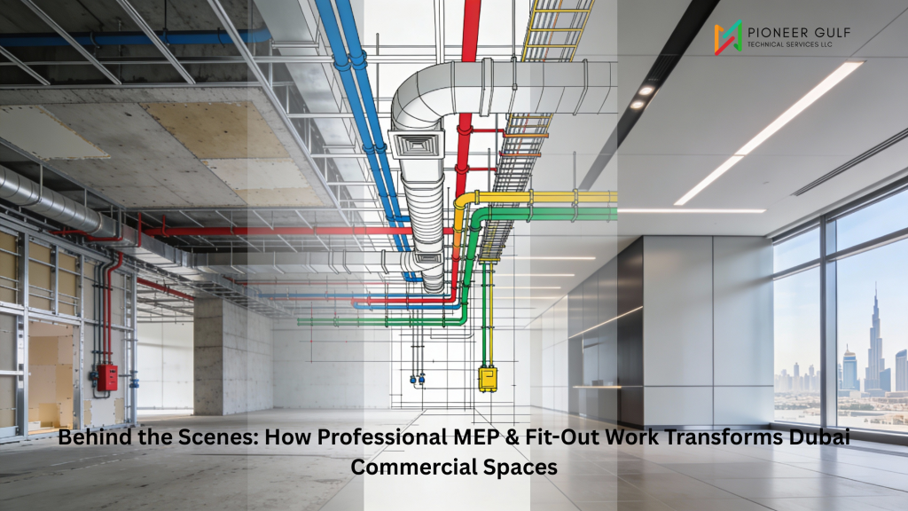 How Professional MEP & Fit-Out Work Transforms Dubai